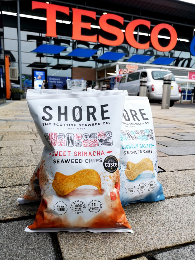 Scottish seaweed chips brand SHORE secures six-figure deal and ...