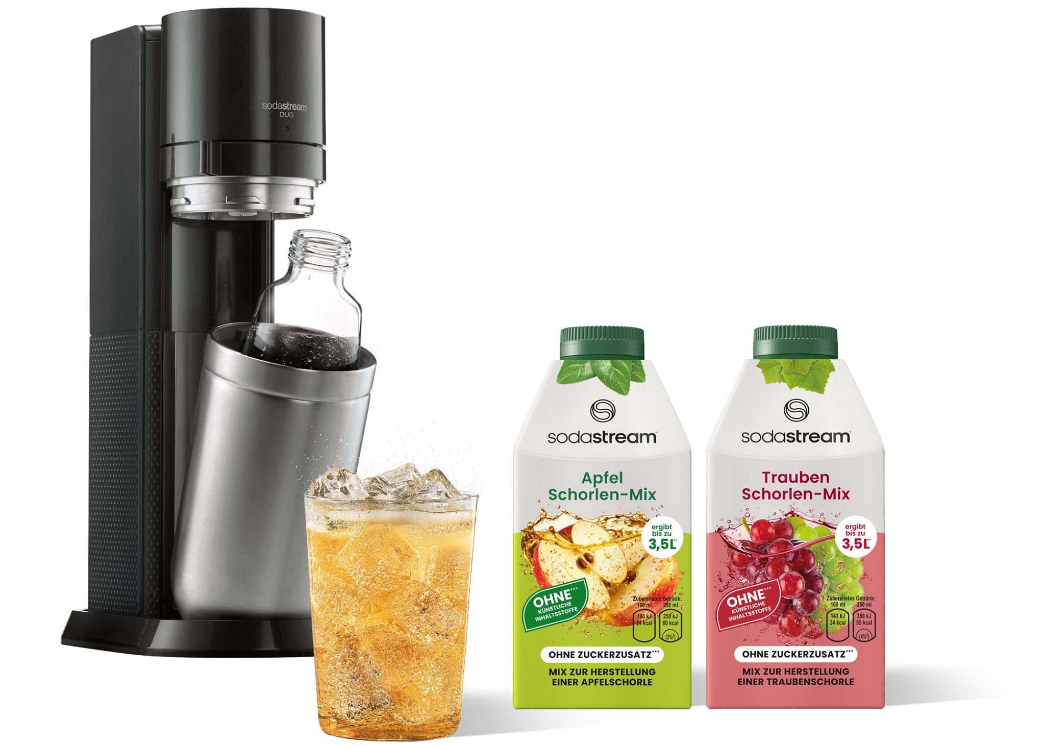 SodaStream Breaks New Ground with Fruit Schorlen-Mix in SIG Dome Carton Bottles – FDM UK